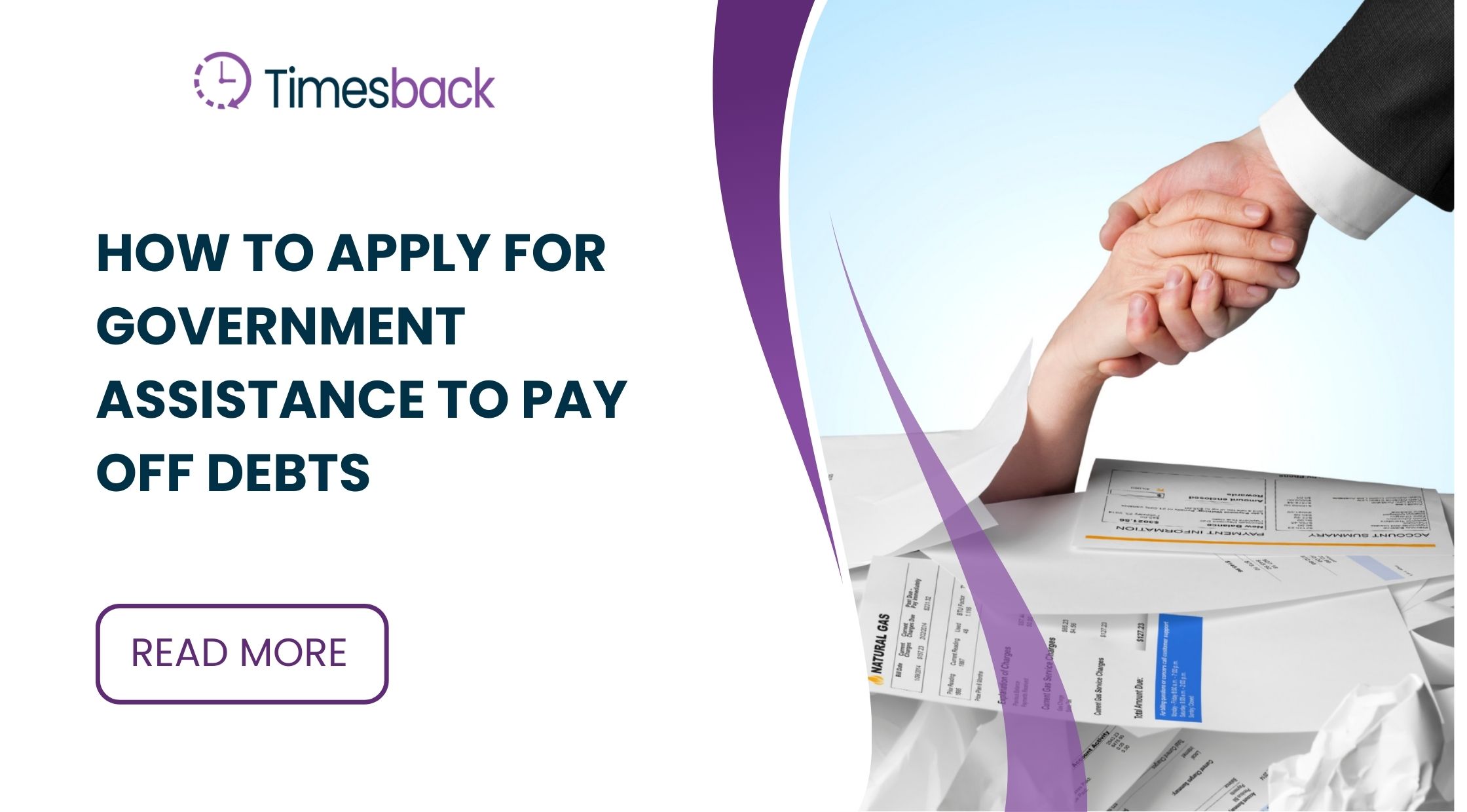 How to Apply for Government Assistance to Pay Off Debts - TimesBack